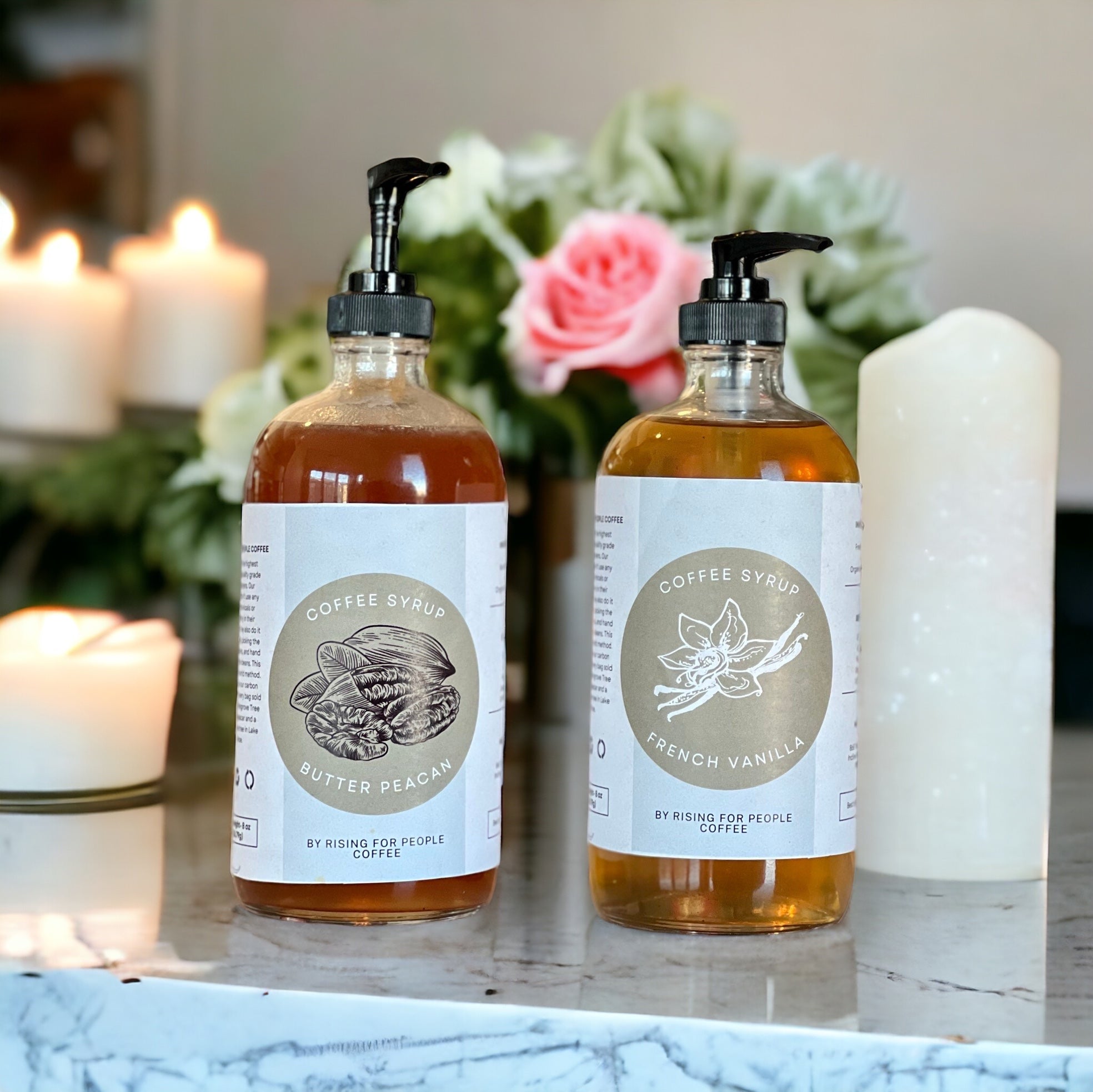 Organic Coffee syrup – Rising For People Coffee Co.